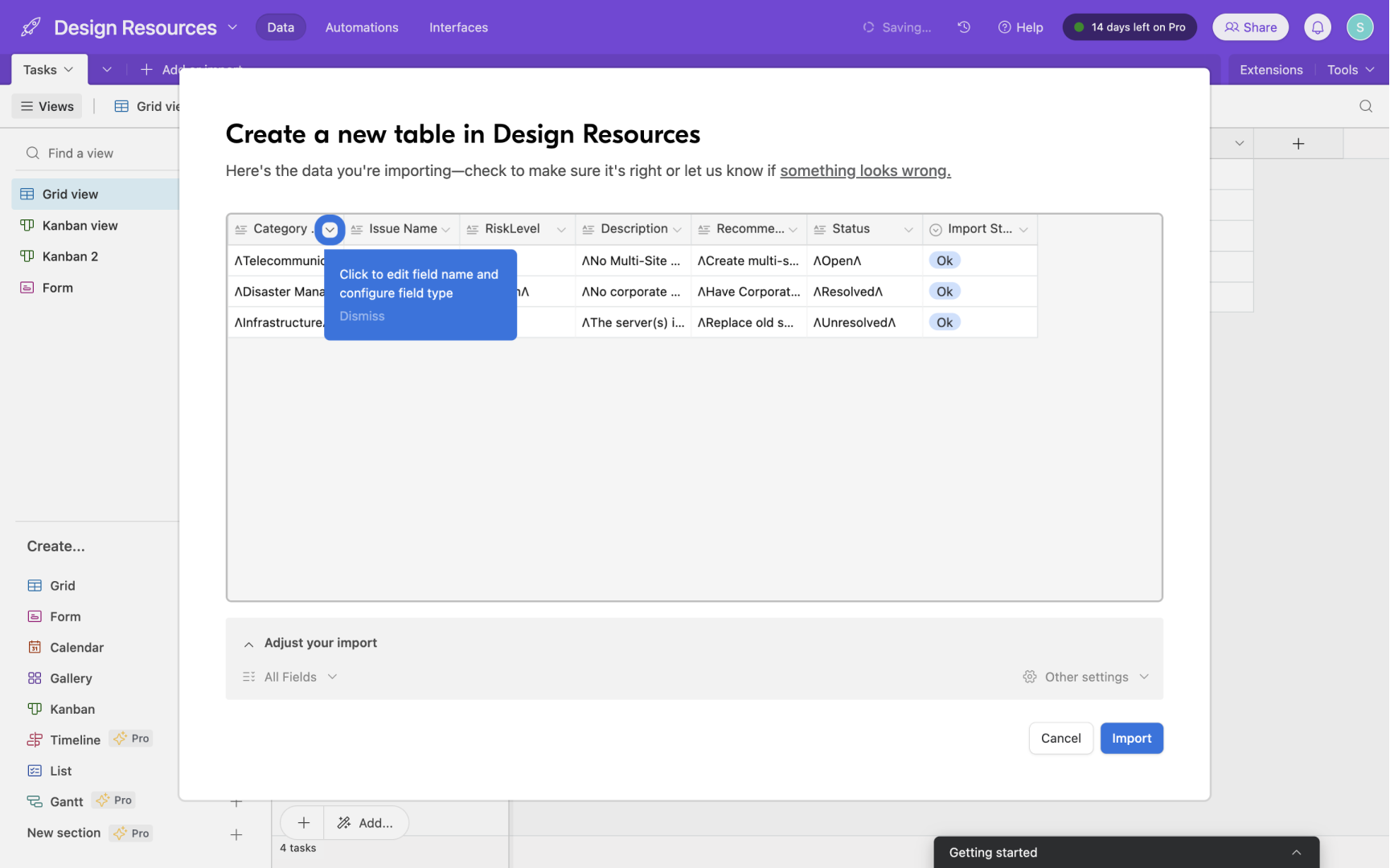 Airtable | UI, UX Design | SaaS | Application Design | saas ui